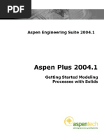 Modeling Solid Processes in ASPEN | PDF | Phase (Matter) | Thermodynamics