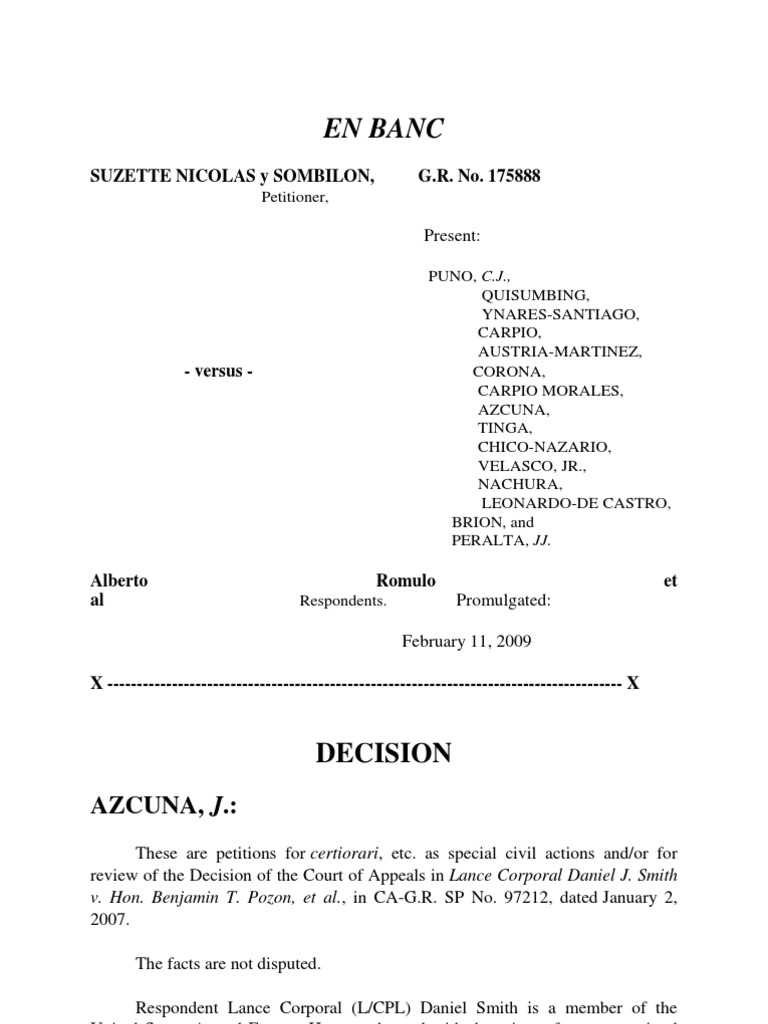 Nicolas vs. Romulo | PDF