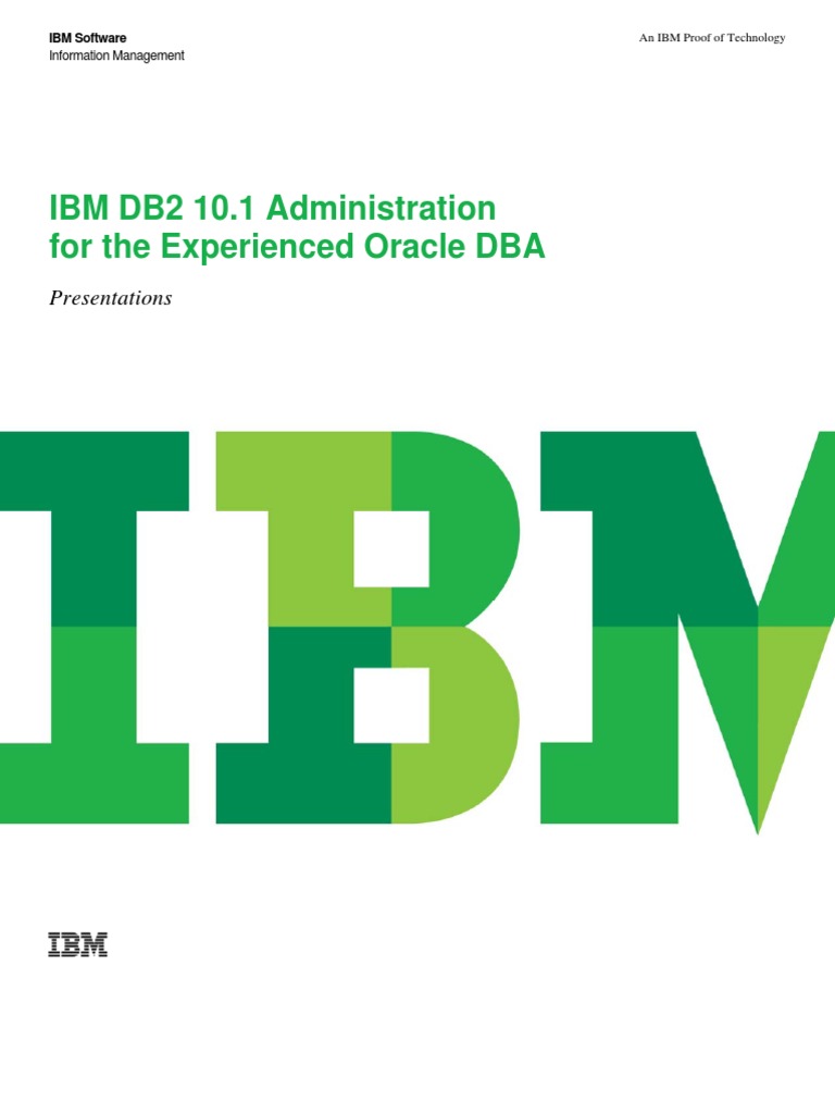 PoT - Im.06.1.027.14 Presentation | PDF | Oracle Database | Ibm Db2