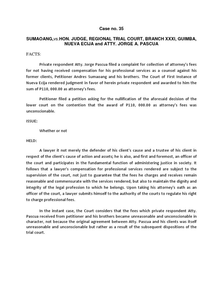 Pale (Digest) | PDF | Attorney's Fee | Lawyer