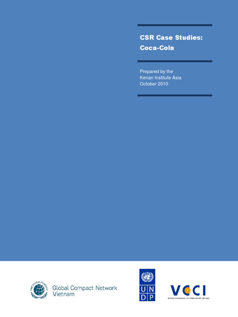 Coca Cola - Case.study | PDF | Coca Cola | Corporate Social Responsibility