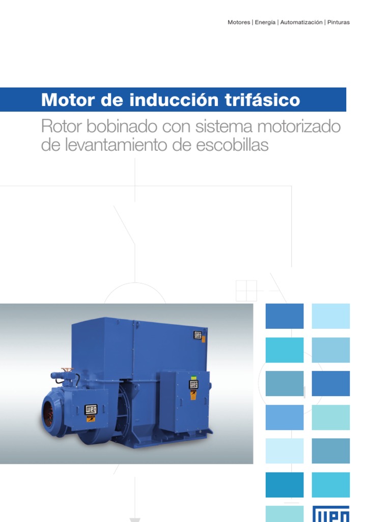 Motor de Induccion de Rotor Bobinado | Propulsión | Motores