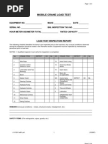 Mobile Crane Load Test Report Form | Crane (Machine)