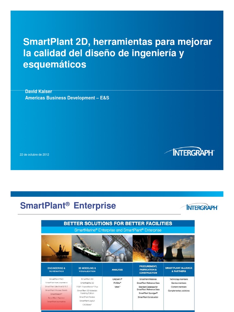 SmartPlant 2D | PDF | Red de computadoras | Ingeniería