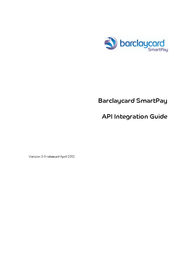 SmartPay API IntegrationGuide | PDF | Hypertext Transfer Protocol ...
