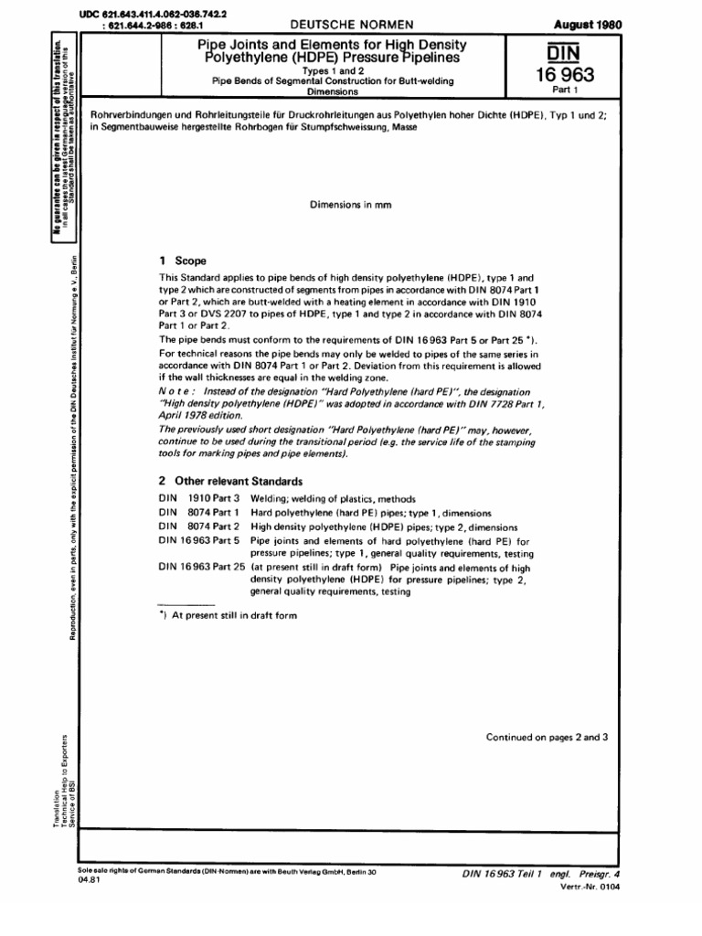 Din 16963-1 | PDF