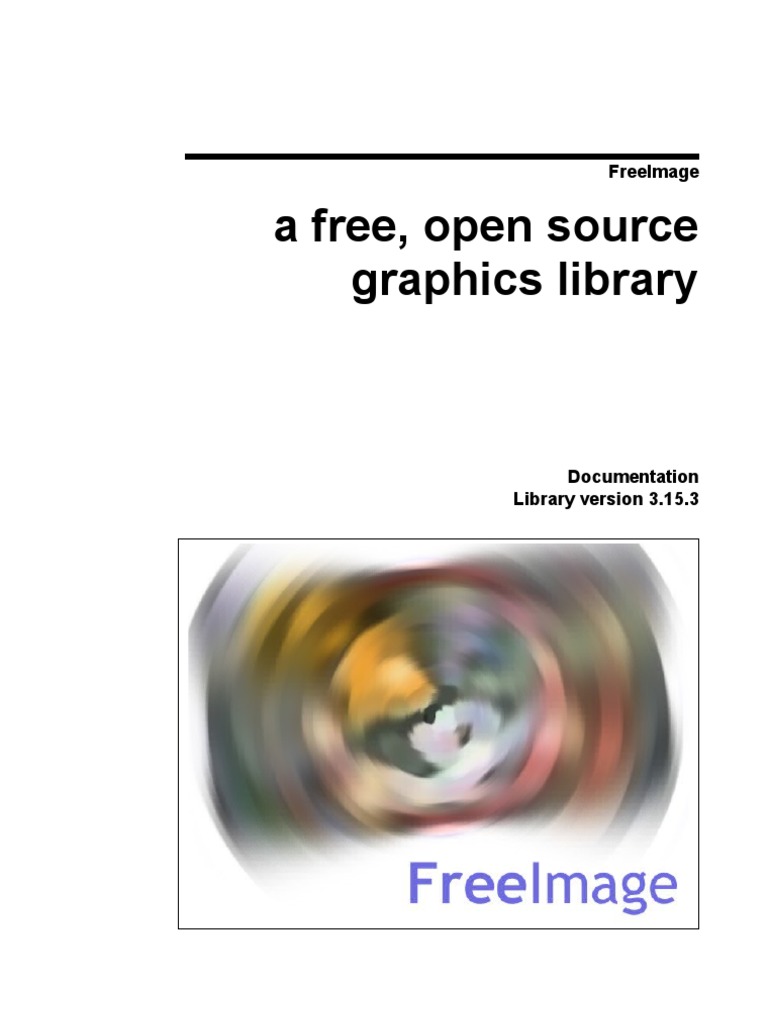 A Free, Open Source Graphics Library: Freeimage | PDF | File Format ...