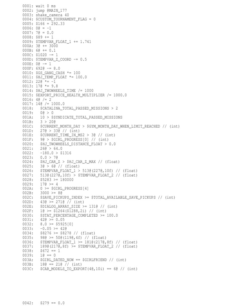 Op Codes | PDF