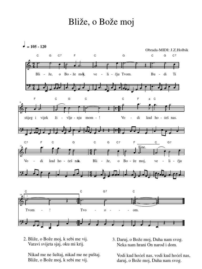 Blize o Boze Moj | PDF