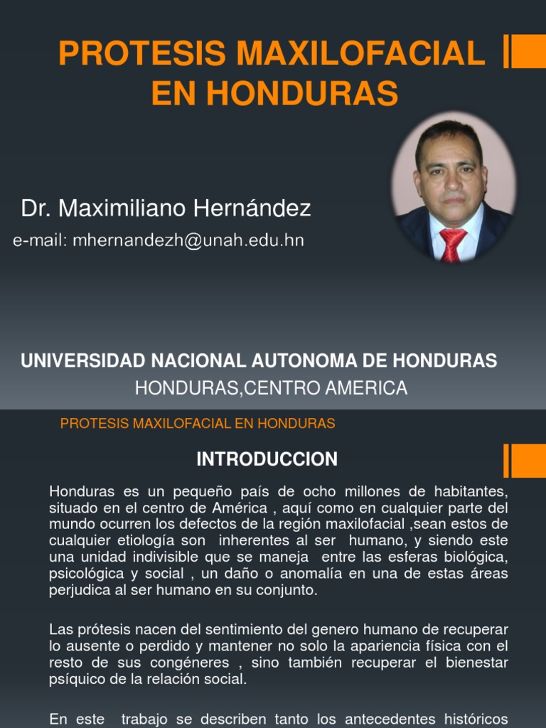 Protesis Maxilo Facial en Honduras. | PDF | Dentadura postiza | Odontología
