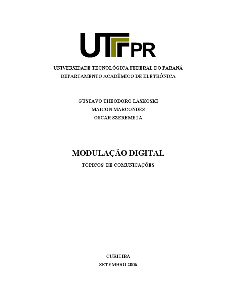 Adsl Modulação Digital Qam | PDF | Ciências e Matemática | Computadores