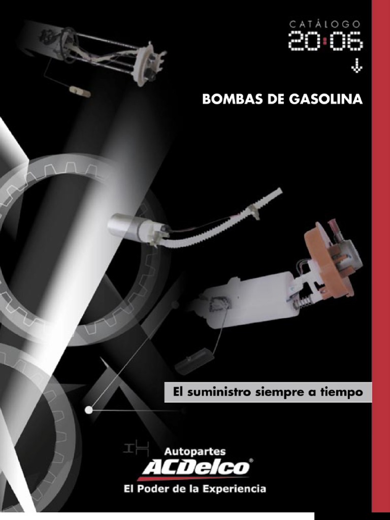 Acdelco Catalogo Bombas Gasolina | PDF | Motores generales | Chevrolet