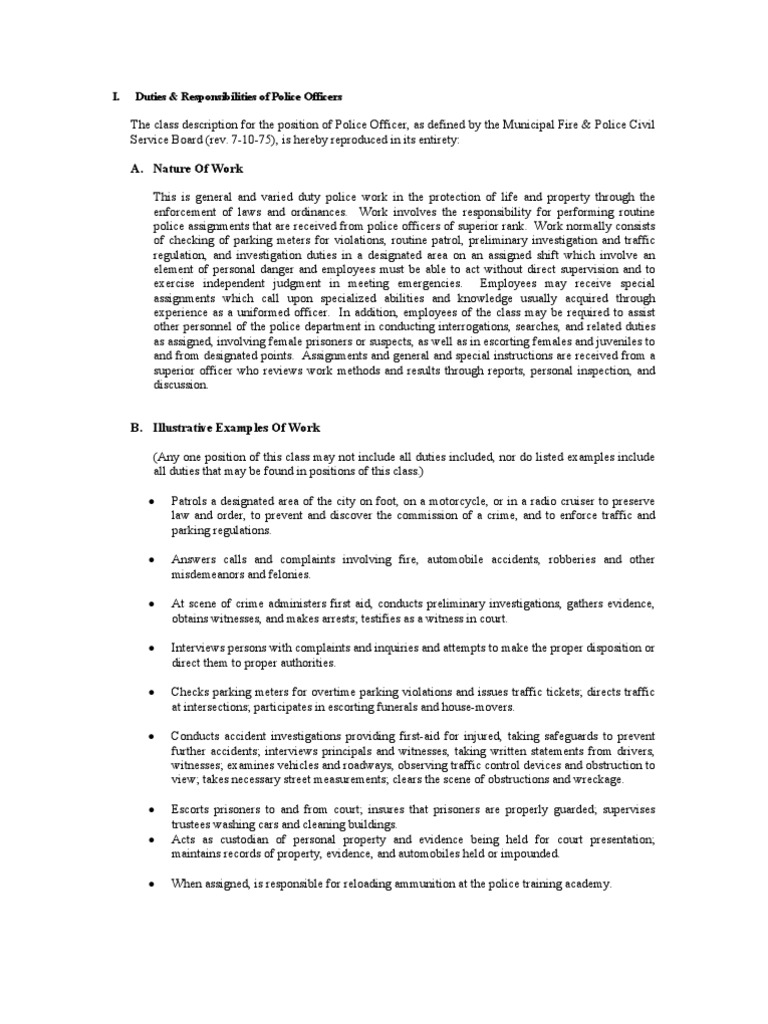 Police Duties 2 | Police Officer | Police