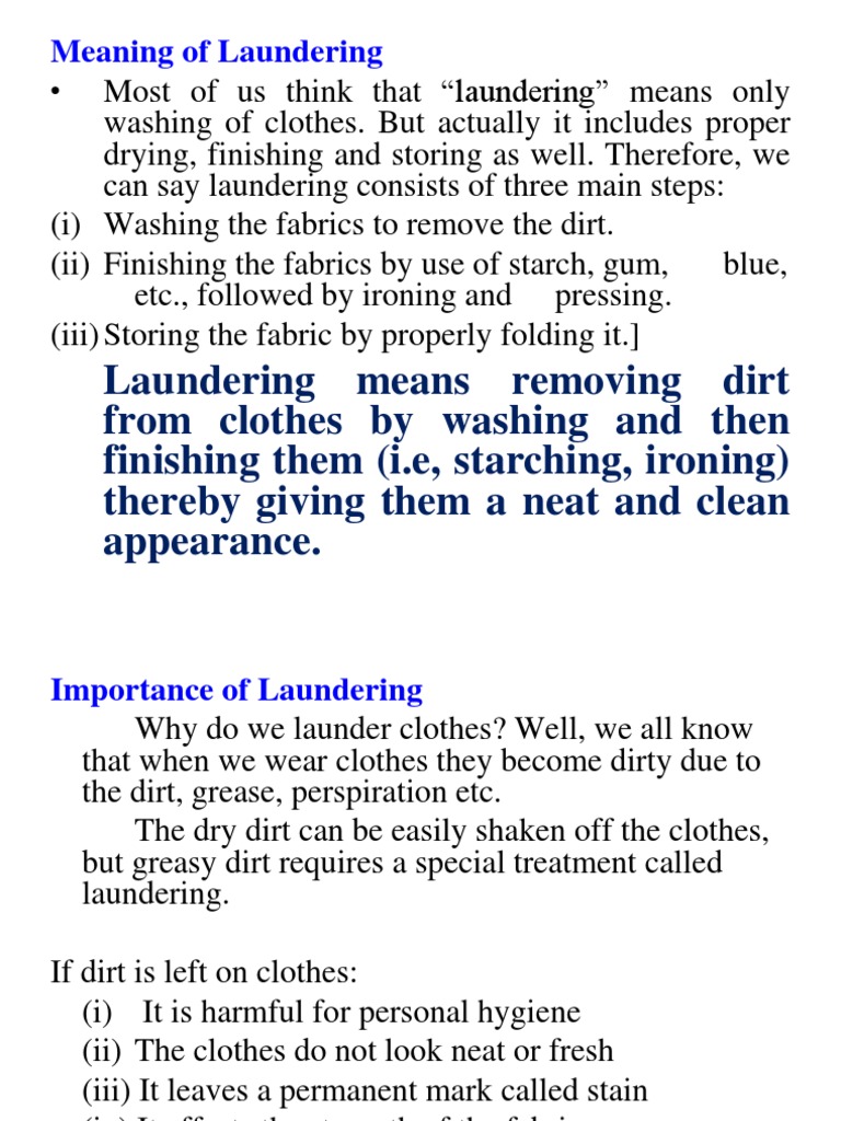 Stain Removal | PDF | Staining | Sodium