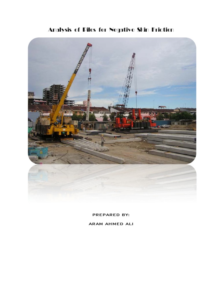 Negative Skin Friction in Pile Design | PDF | Deep Foundation | Friction