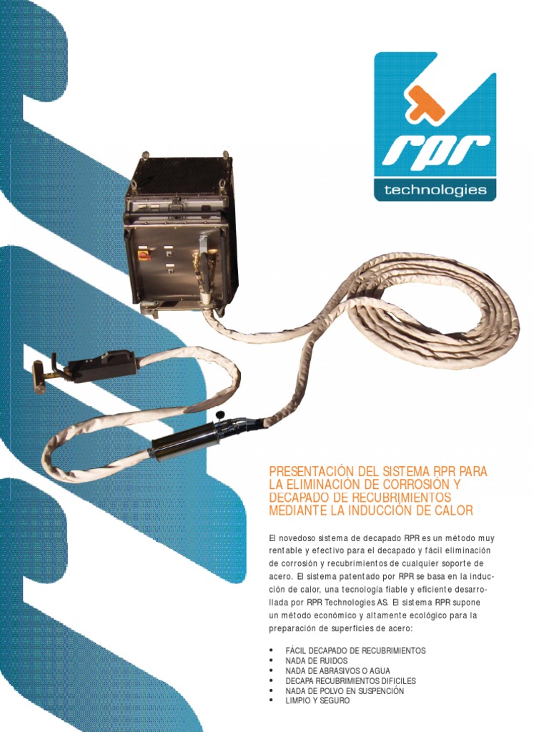 RPR Technologies Brochure | PDF | Revestimiento | Acero