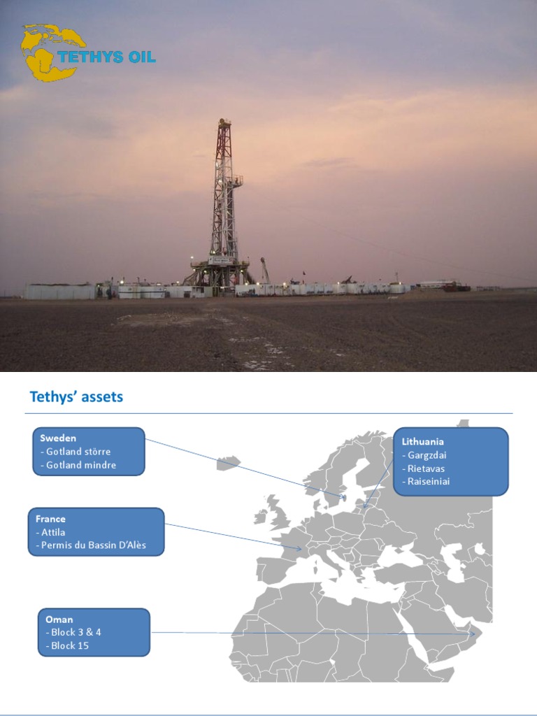 Tethys Oil Presentation | PDF | Barrel (Unit) | Chevron Corporation