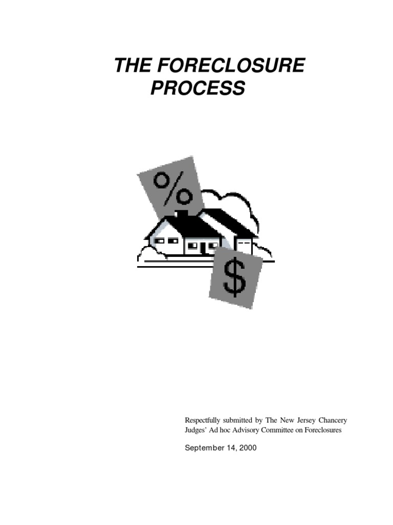 Foreclosure Process in NJ | PDF | Service Of Process | Foreclosure