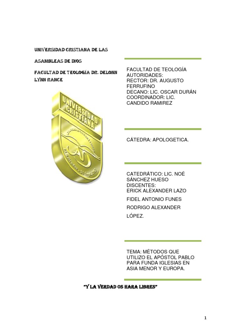 Apologetas Cristianos a lo Largo de la Historia | PDF | Martin Luther ...