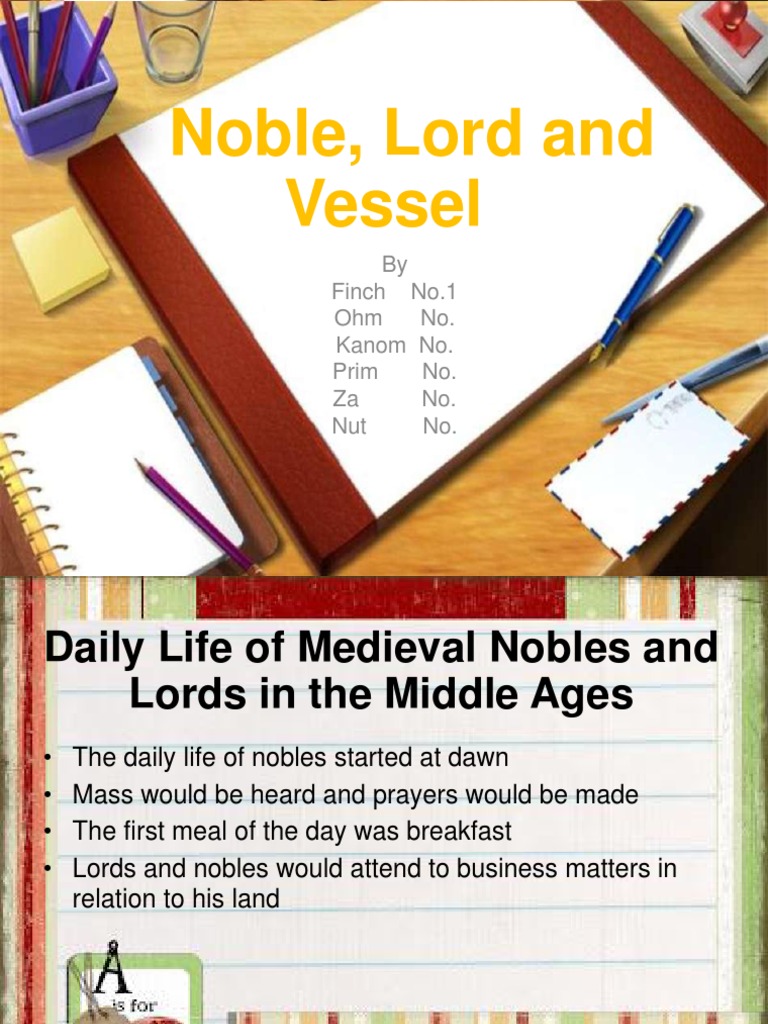 Noble, Lord and Vessel | PDF | Religion & Spirituality | Classics