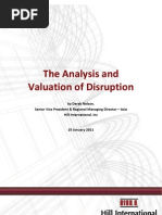 SCL Delay and Disruption Protocol Guide | PDF | Treaty | Construction Law