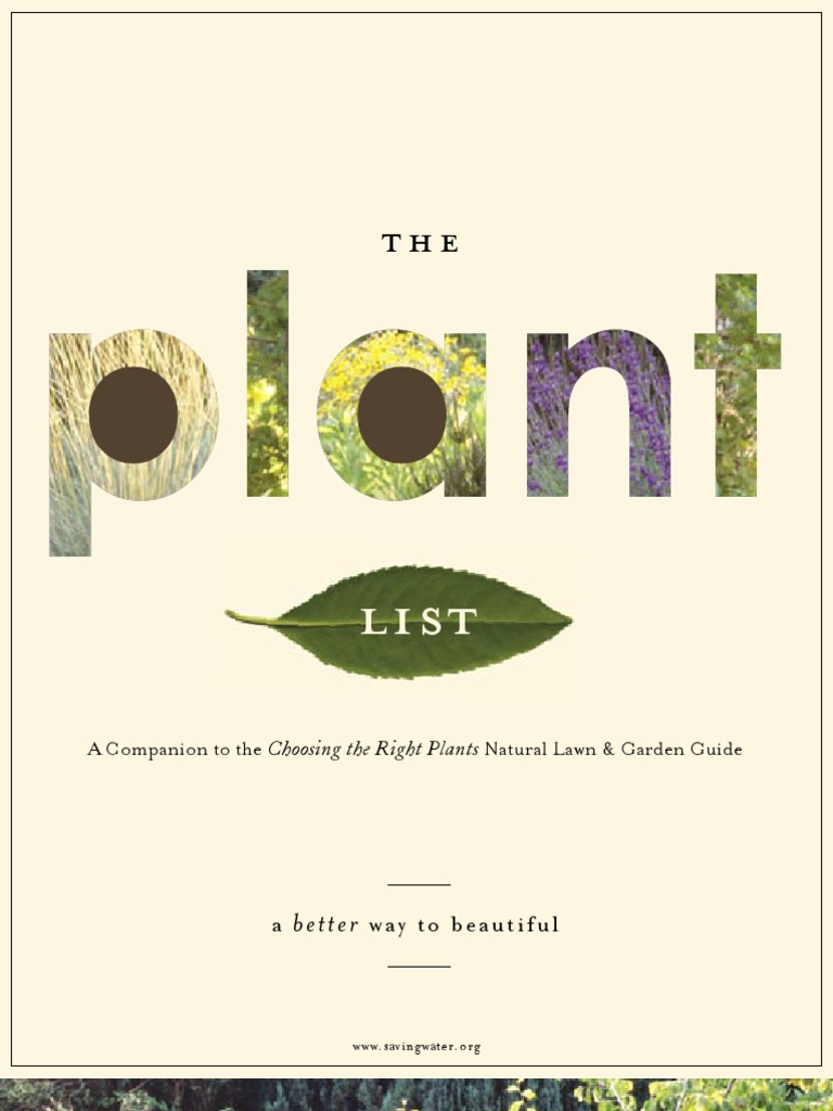 Plant List | PDF