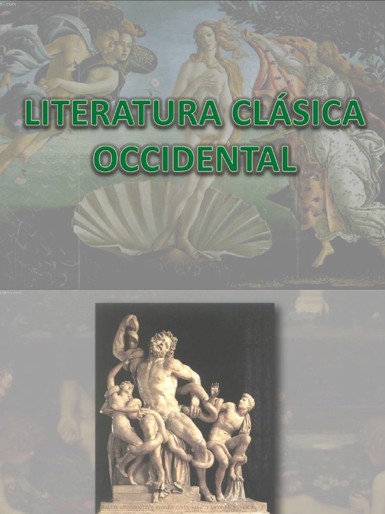 Literatura clásica occidental | PDF | Mitología griega | Literatura antigua