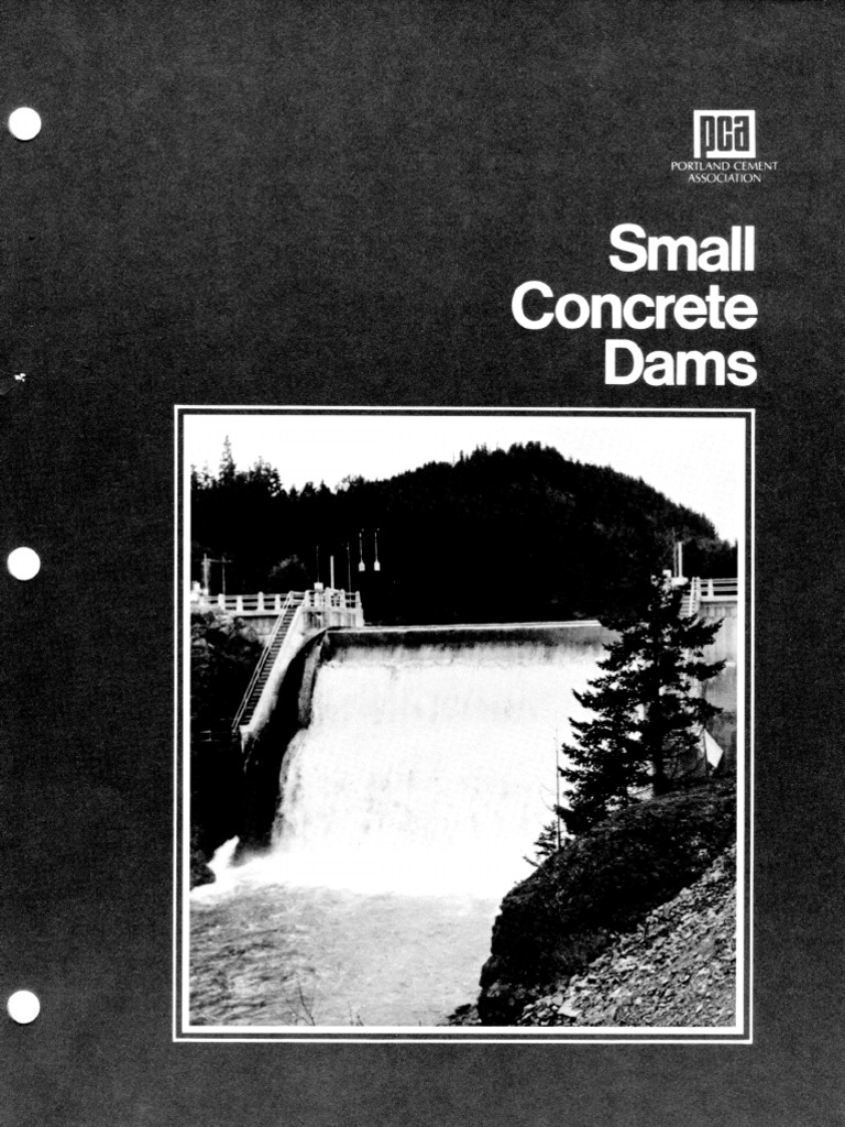Small Concrete Dam Design Guide | PDF | Dam | Friction