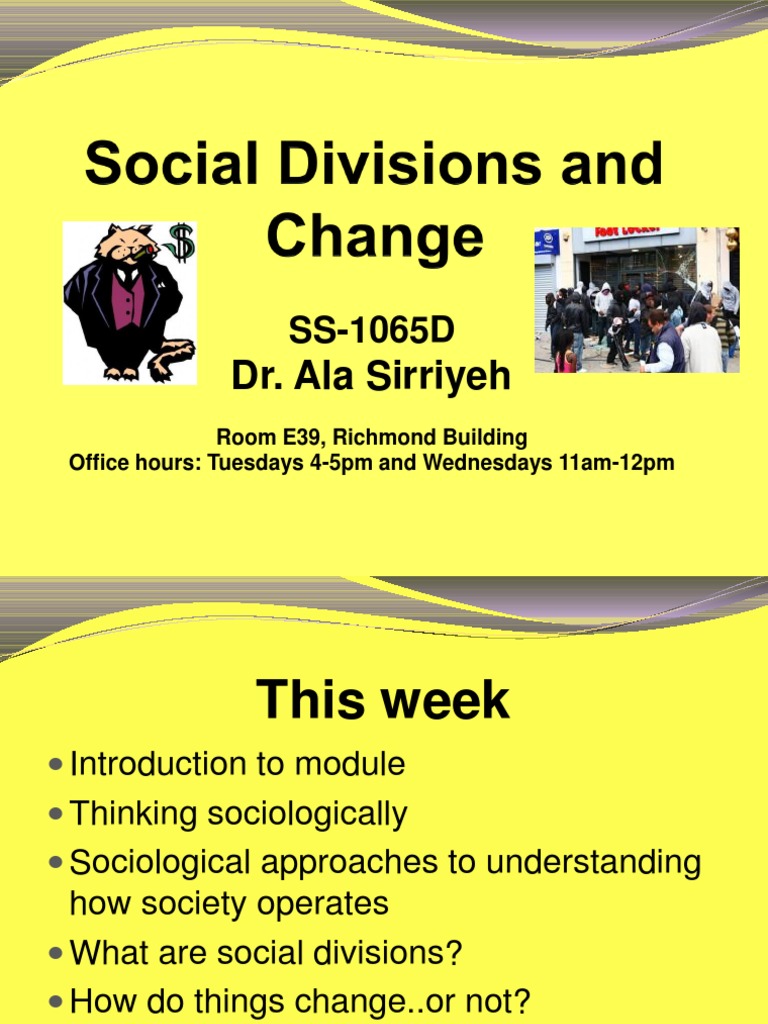 Understanding Social Divisions in Society | PDF