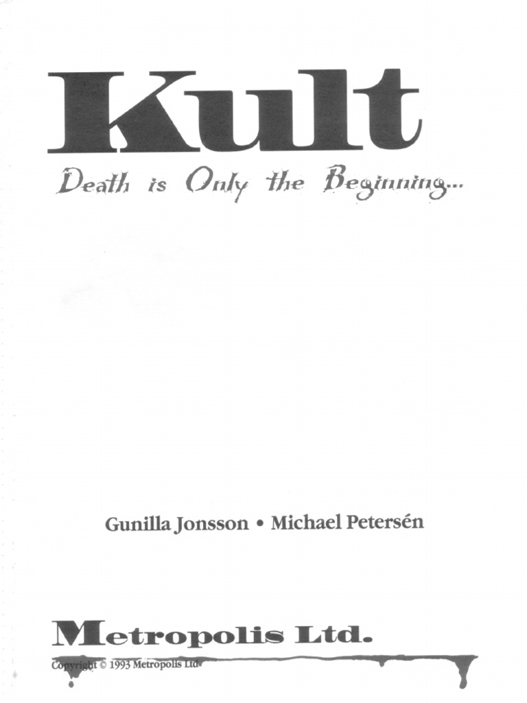 Kult 1st Ed | PDF