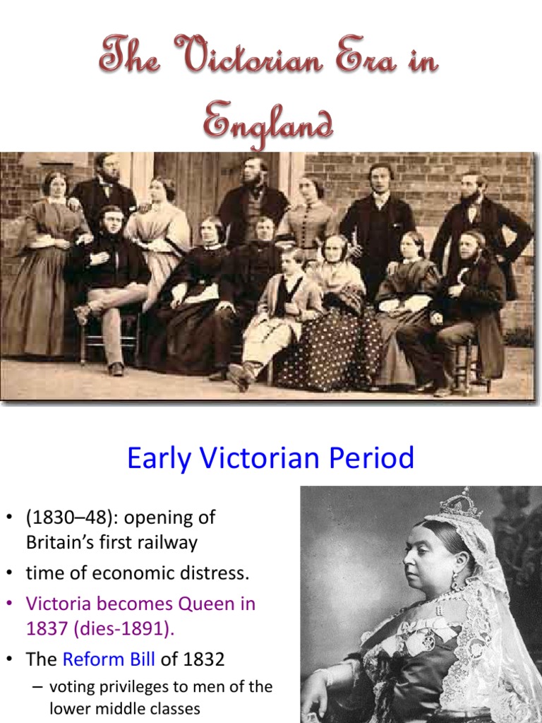 Victorian Period and Industrial Revolution | PDF | Victorian Era | England