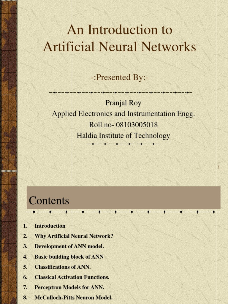 Artificial Neural Network | PDF | Artificial Neural Network | Neuroscience