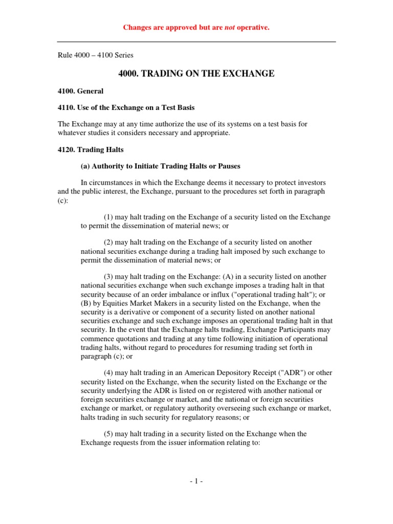 New Listing Rules | Download Free PDF | American Depositary Receipt ...