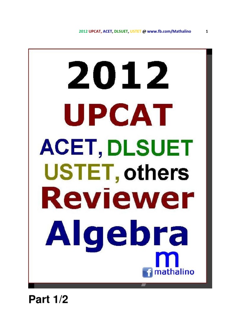 Algebra 1 | PDF | Quadratic Equation | Matrix (Mathematics)