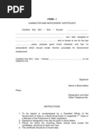 Unmarried Certificate Application Form PDF Download | PDF