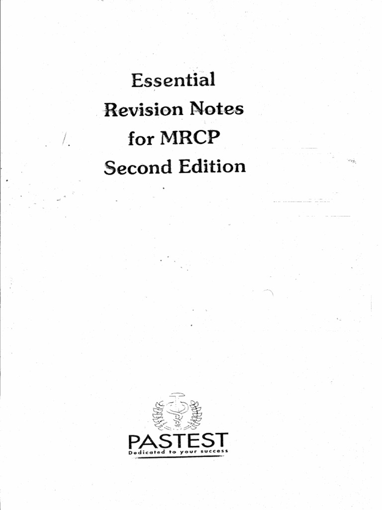 Kalra Essential Revision Notes For The MRCP | PDF