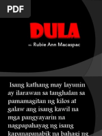 Dula PPT (Lesson Plan) | PDF