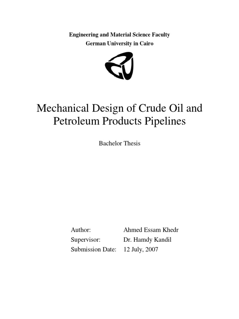 Crude Oil Pipeline Calculation | PDF | Fracture | Petroleum
