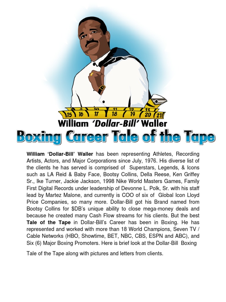 Dollar-Bill Waller Tale of The Boxing Tape | PDF | Boxers | Leisure