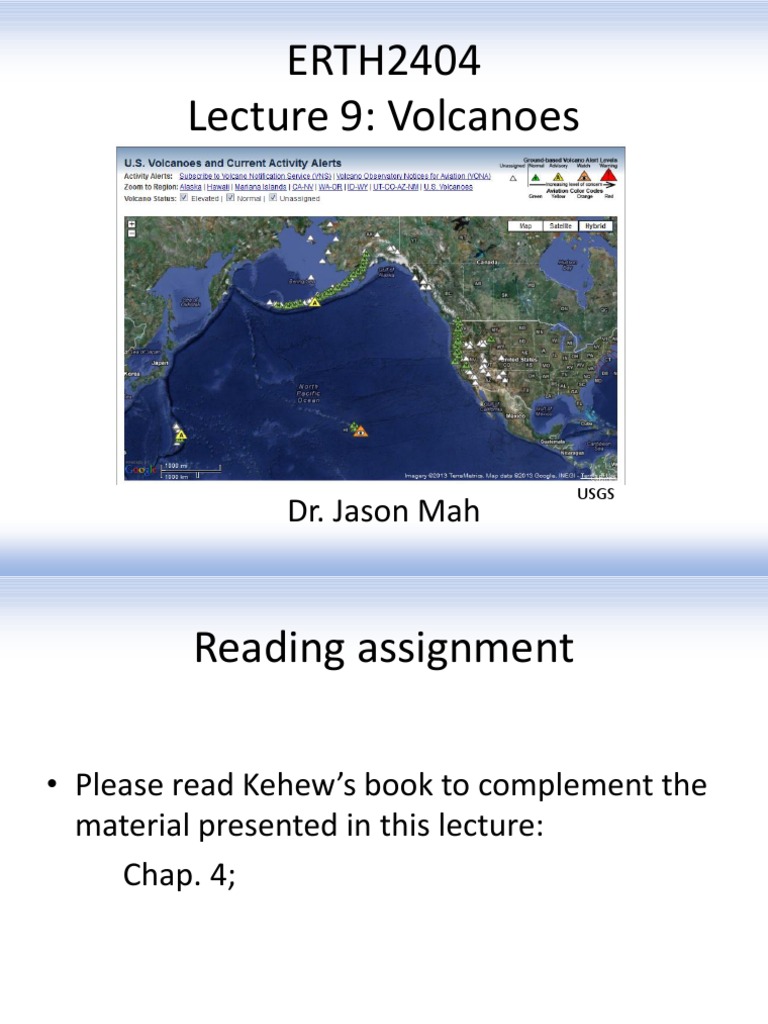 Volcanic Eruptions: Mechanisms, Styles, Landforms and Hazards | PDF ...