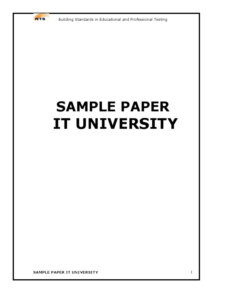 Sample Paper BS | PDF | Travel Visa | Gases