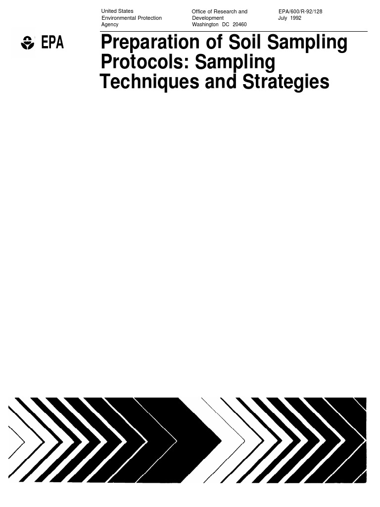 EPA 600-R-92-128 Preparation of Soil Sampling Protocols - Sampling ...
