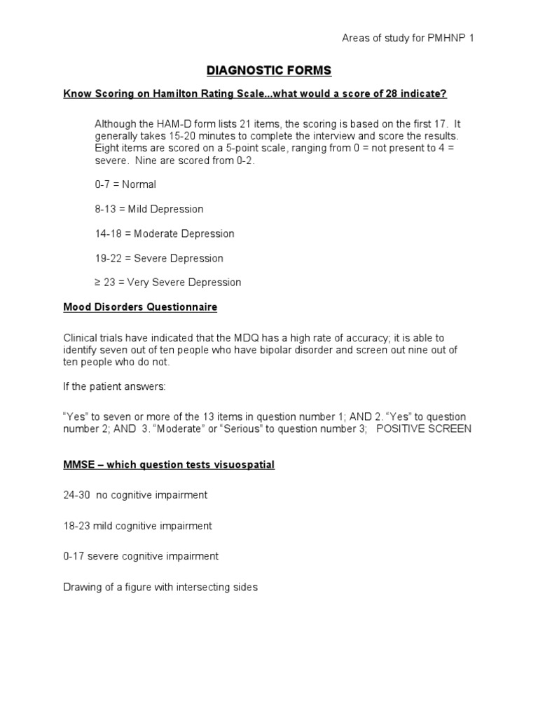 Notes For PMHNP Certification | PDF | Dopamine | Psychotherapy