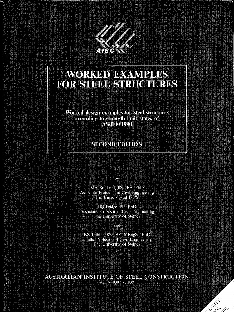 AISC-Worked Examples For Steel Structures | PDF | Foreign Language Studies