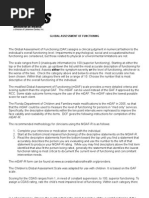 Childrens Global Assessment of Functioning Scale | PDF | Anxiety ...