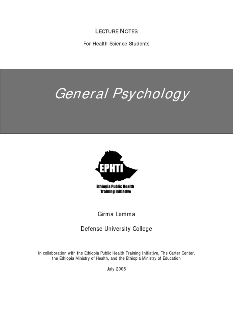 General Psychology | PDF
