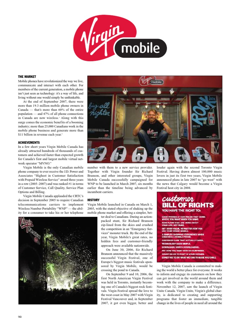 Virgin Mobile Case Study | PDF | Mobile Phones | Mobile Technology