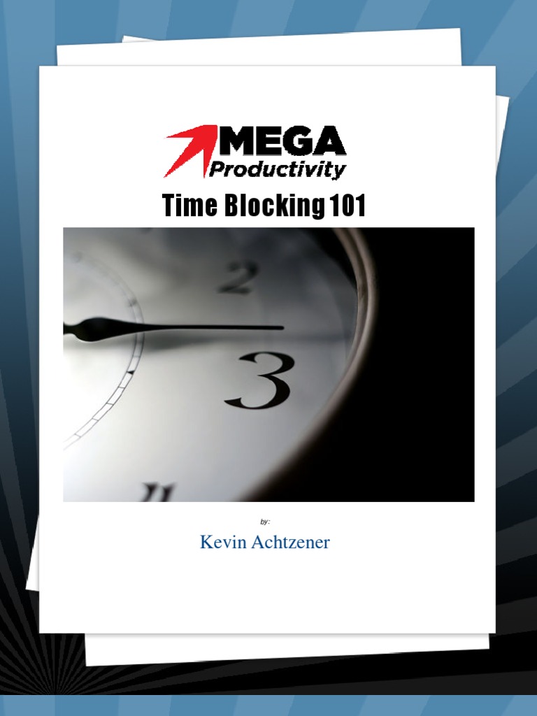 Time Blocking101 ReadandShare | PDF