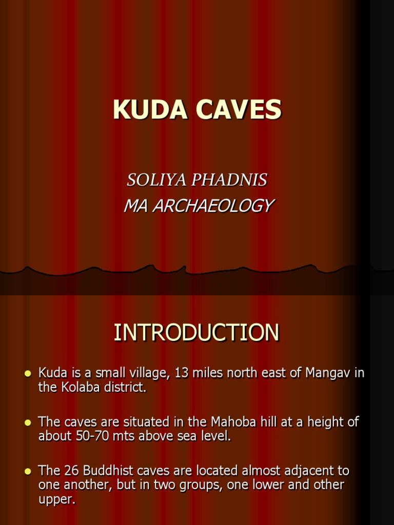 Kuda Caves | PDF | Buildings And Structures | Sculpture