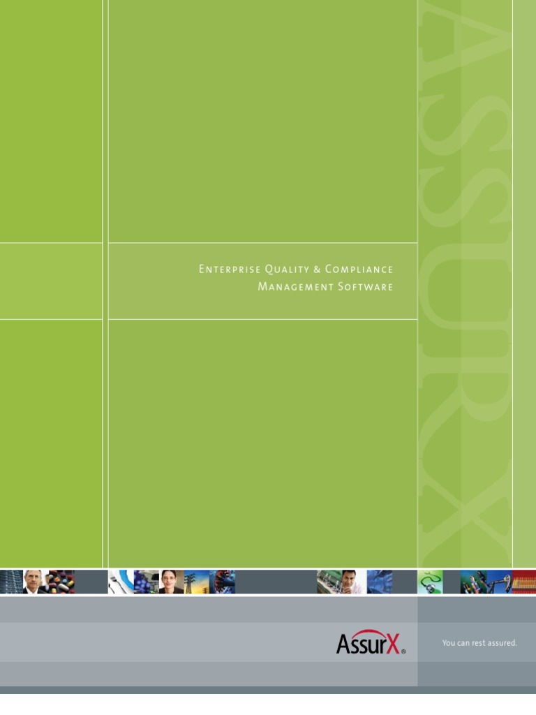 AssurX CATSWeb Enterprise Quality and Compliance Management | PDF ...